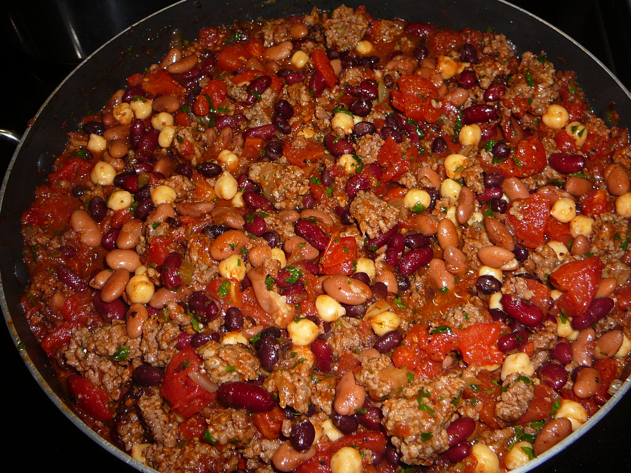 Beefy Four Bean Chili – Randi's Country Kitchen